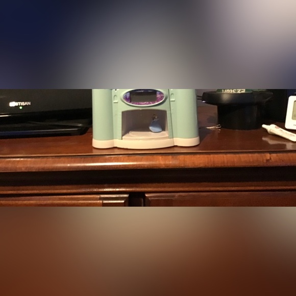 Disney | Other | Disney Princess Blue Storytelling Clock Blue Dancing ...